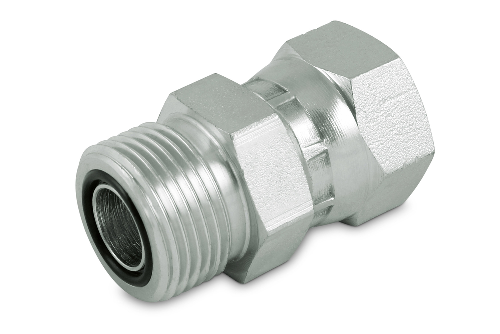 Straight adapter ORFS-JIC